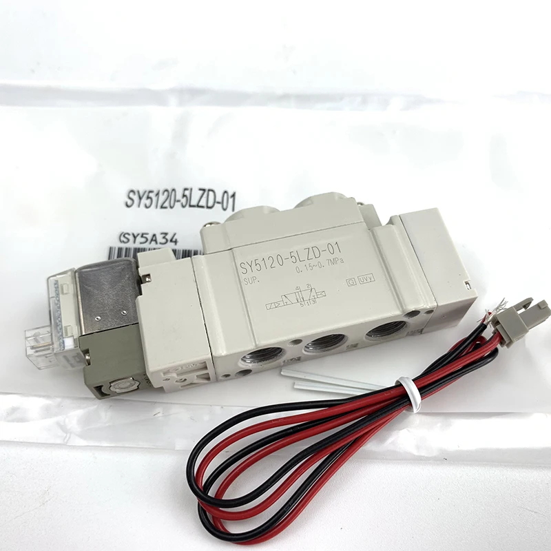 Sy5120-5lzd-01 5/2 Way 24v Solenoid Valve-smc Solenoid Valve - Buy Sy5120-5lzd-01 Valve,Sy5120 ...