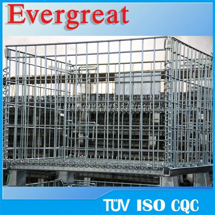 Stainless Steel Pallet/stackable Steel Crates/storage Metal Cage - Buy ... Stainless Steel Pallet/stackable Steel Crates/storage Metal Cage - Buy ...