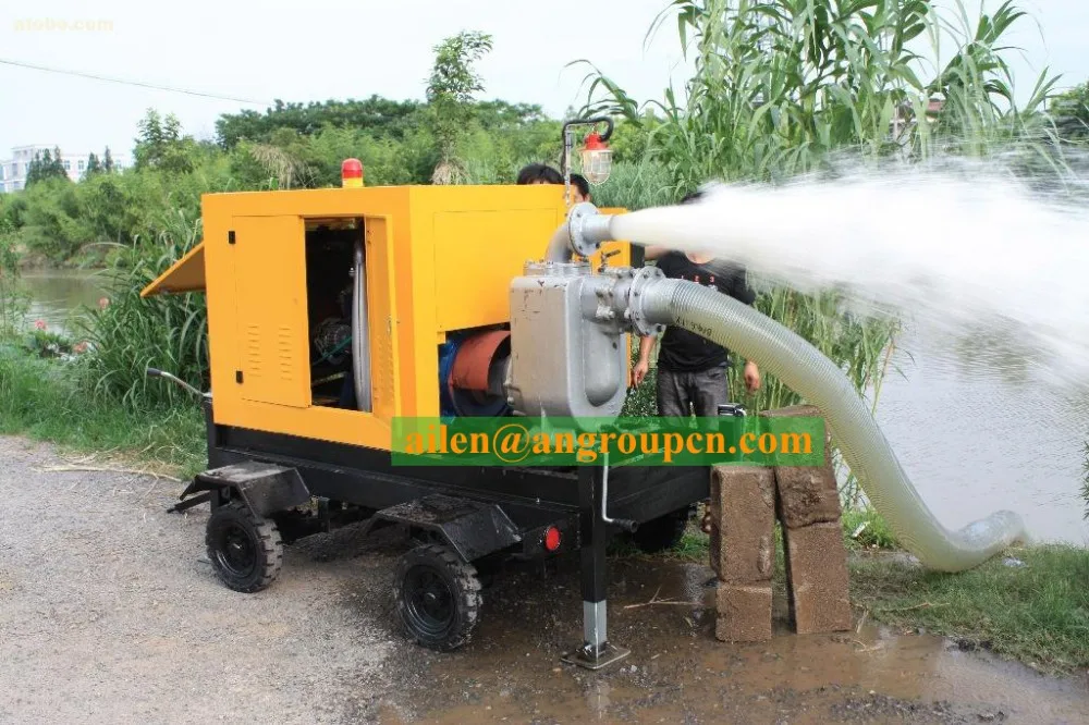 Farm Irrigation Movable Centrifugal Self Priming 6 Inch Diesel Water Pump - Buy Water Pump,6 ...