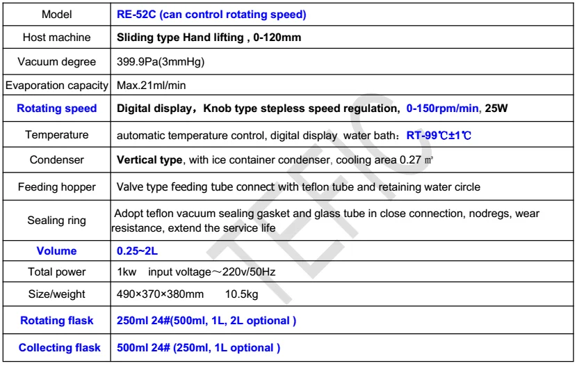 RE-52C Дешевые 1L лабораторные тонкопленочные испарители Производители и поставщики Китай ...