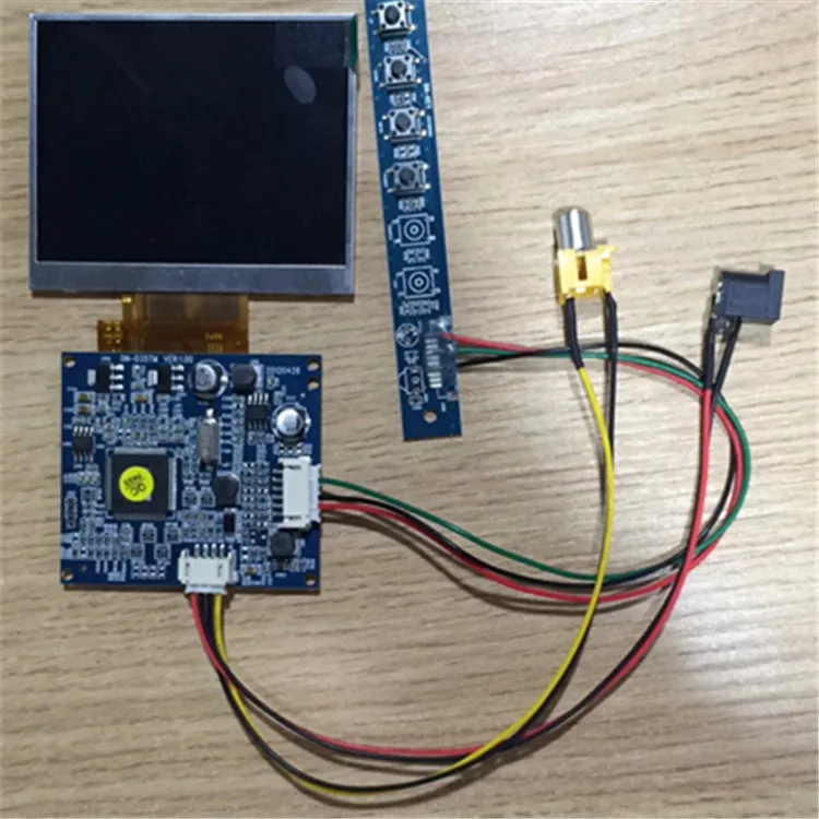 3.5 Inch TFT LCD Screen Module with VGA and CVBS Inputs