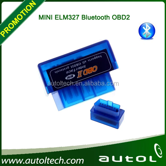 New Mini Elm327 Interface V1.5 Bluetooth Obd2 Free Obd2 Software Elm327 ...
