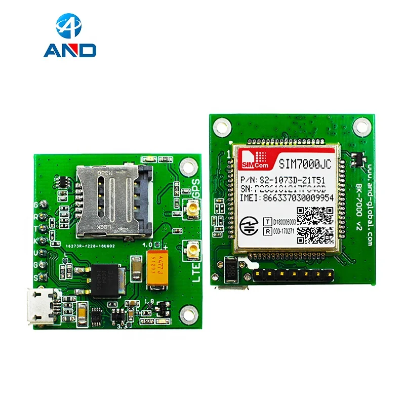 For Japan SIM7000JC breakout board LTE Cat M1,NB IoT Moudle kits SIM7000JC B1/B3/B5/B8/B18/B19 ...