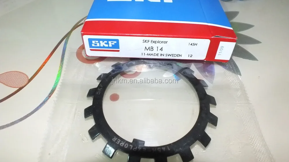 Mb-14 Skf Plain Steel Din 5406 Shaft Lock Washer - Buy Shaft Lock Washer,Koyo Bearing,Nsk ...