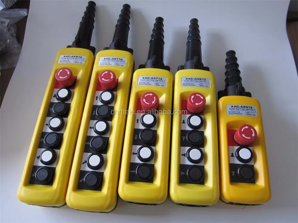 XAC-A471 Rainproof Hoist Push Button Pendant Control Station
