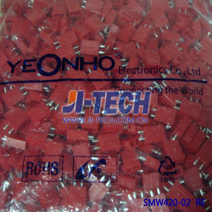 Yeonho 4.2mm Pitch 2 Pin Header Connector - SMW420-02-RE