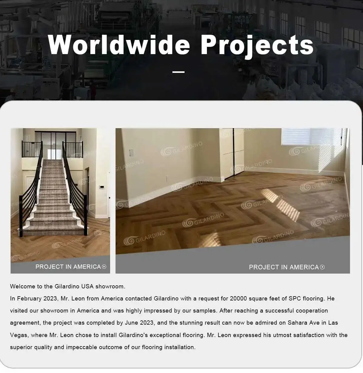 Jiangxi Gilardino Building Materials Technology Co., Ltd. - SPC ...