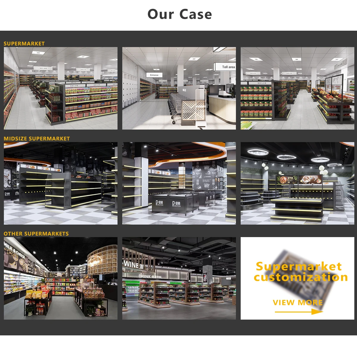 Guangzhou Shi Jie Display Co., Ltd. - Store Shelf Supermarket ...