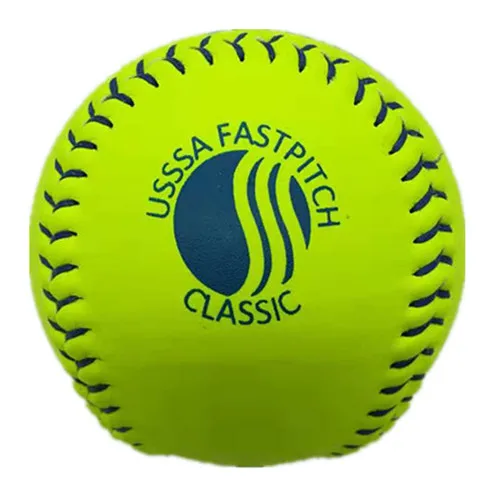 11 Inch 12 Inch Split Leather Polyurethane Core Softballs Raised Seam ...