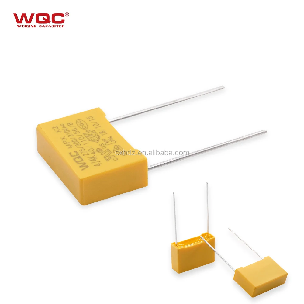 Safety Polyester Film Capacitor 0.47uf X2 275v 474K 310V