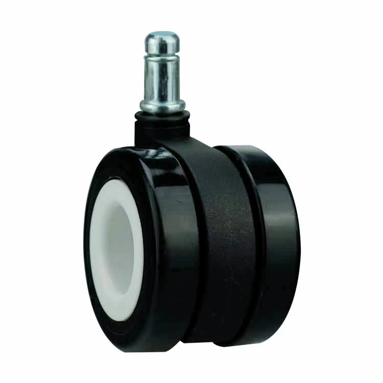Hollow Wheel Stem Caster 11*22mm Rod Swivel Office Chair Wheels Pvc ...