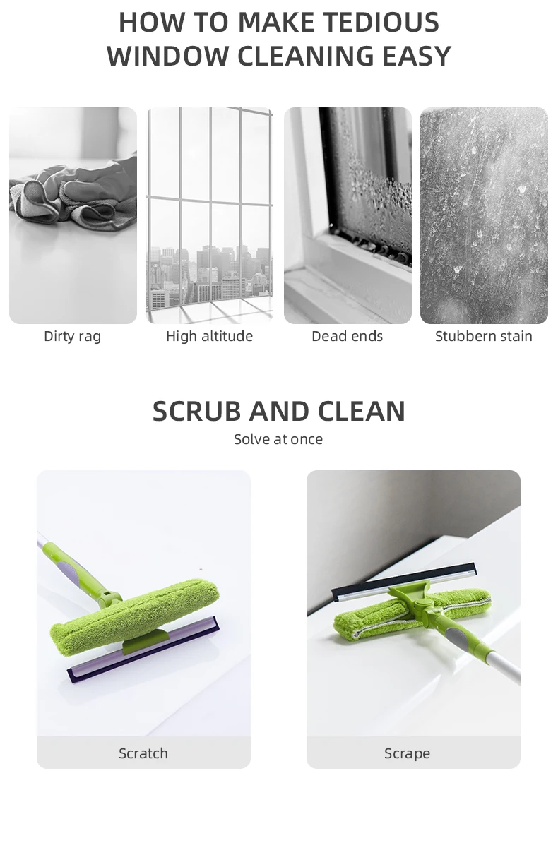 Professional Window Cleaning Tools, Telescopic Window Cleaning Washing ...