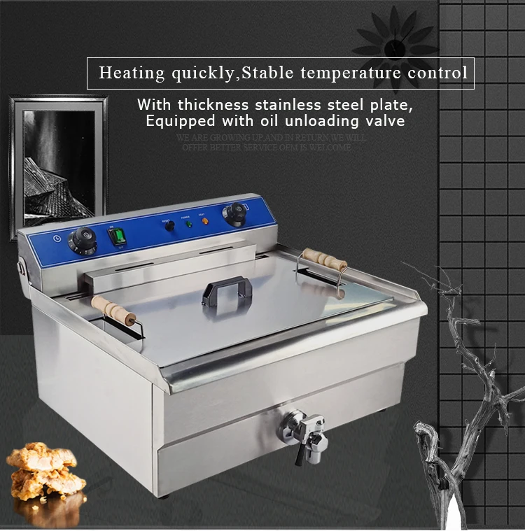 Big Commercial Kfc Frite Chicken Fry Machine Doughnut Electric Deep ...