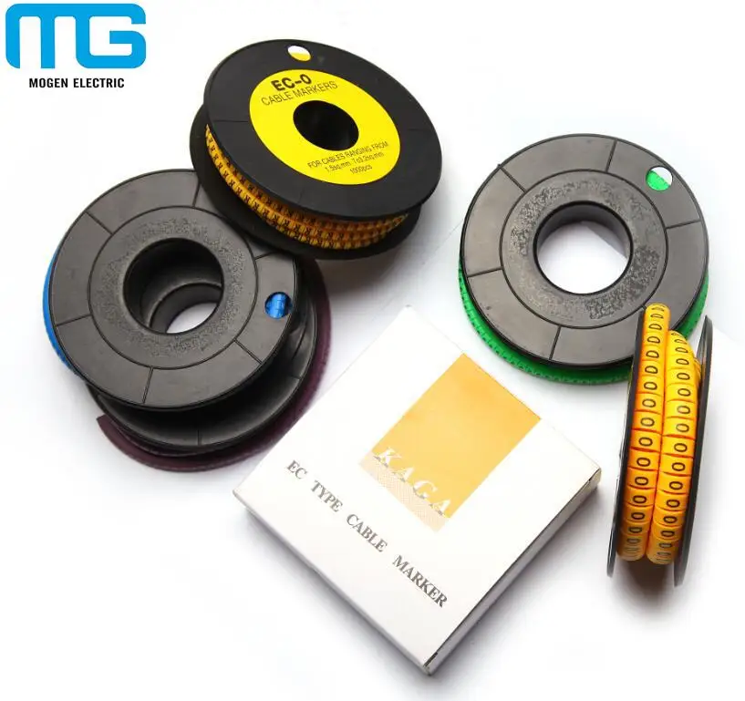 Cable Router Markers Numbers Wire Marker Tags by MG Mogen