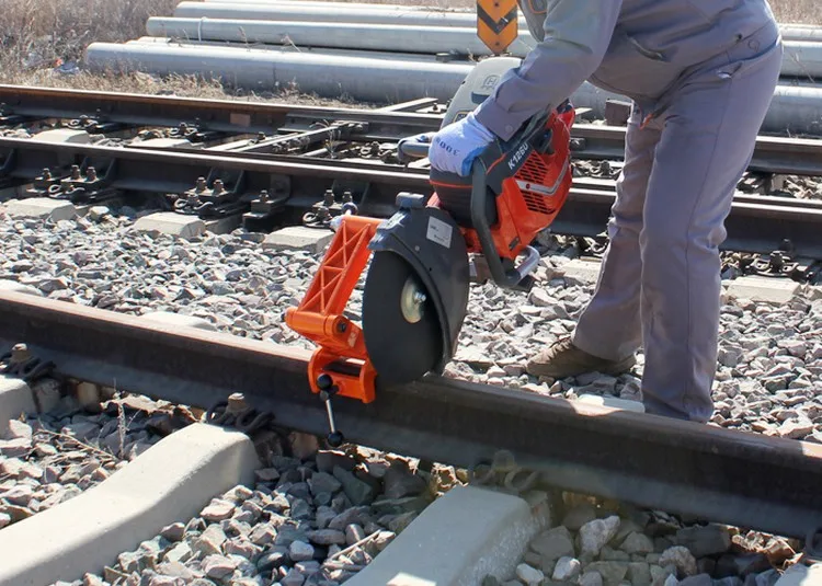 K1260 Rail Gas Cutting Machine Steel Rail Saw Railway Cutting Machine ...