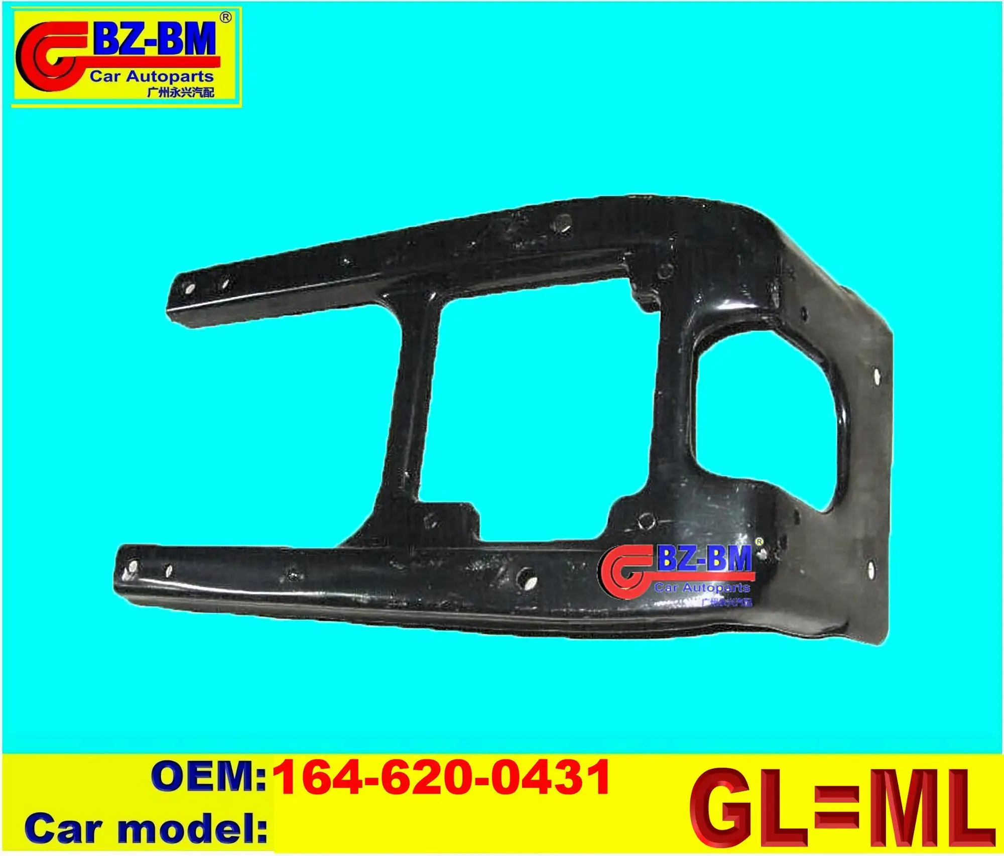 Hauben Kotflügel Front Bumper Reinforcer Bar Für Benz Headlight Bracket ...