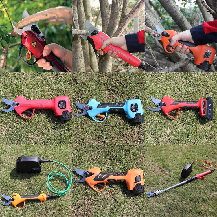 Professional Electric Garden Pole Telescopic Long Reach Shear Pruners ...