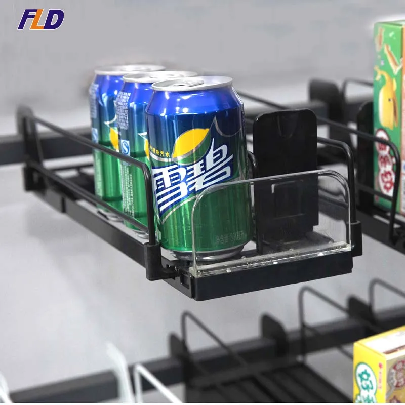 Adjustable Width Merchandising Supermarket Hanging Bottle Drink Metal ...