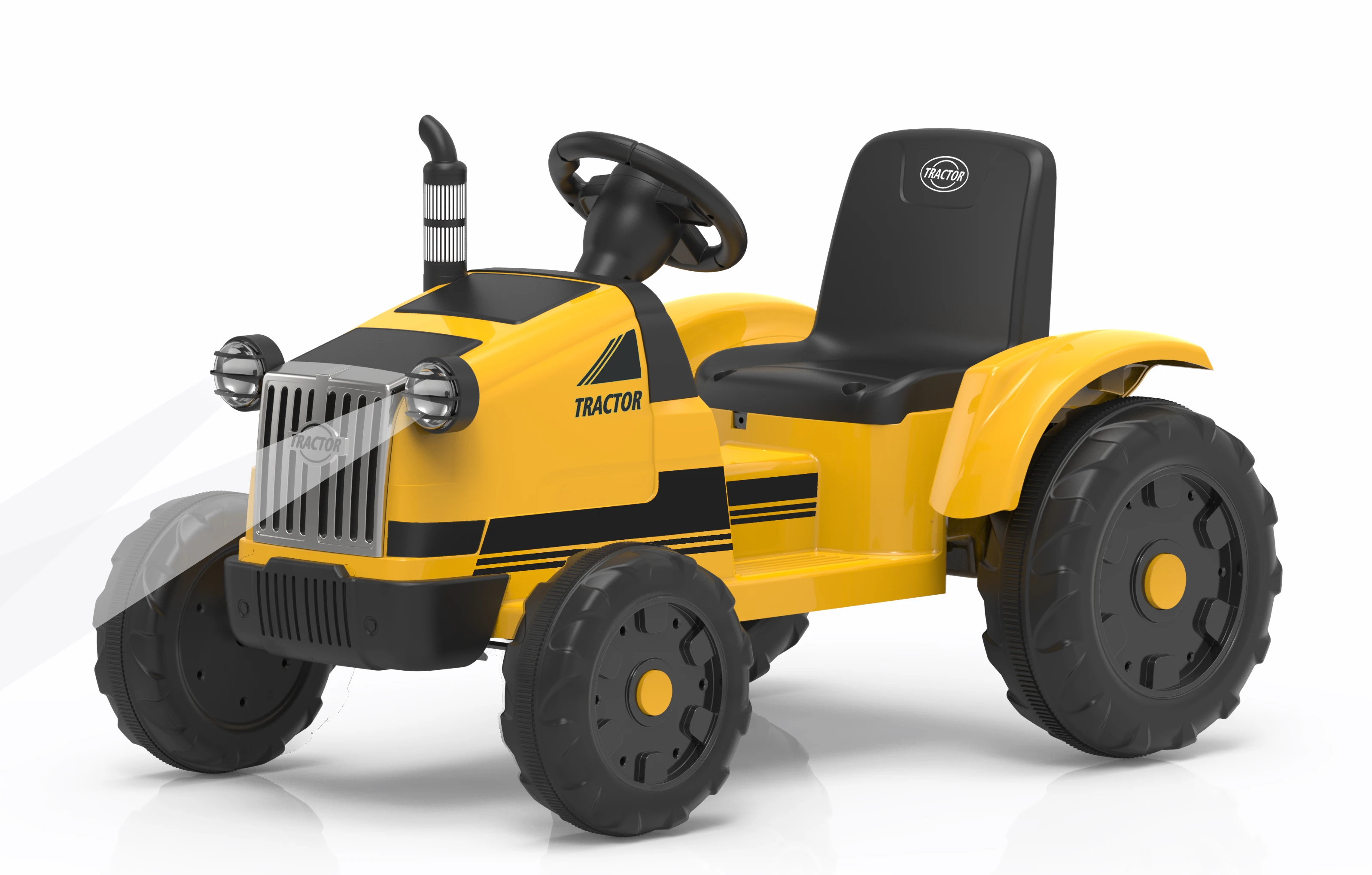 New Tractor With Flare Box Wagon,Kid Tough,Ages 3+ Electric Tractor For ...