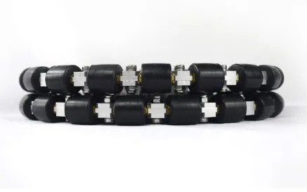 203mm Double Aluminum Omni Directional Wheel - 50kg Load