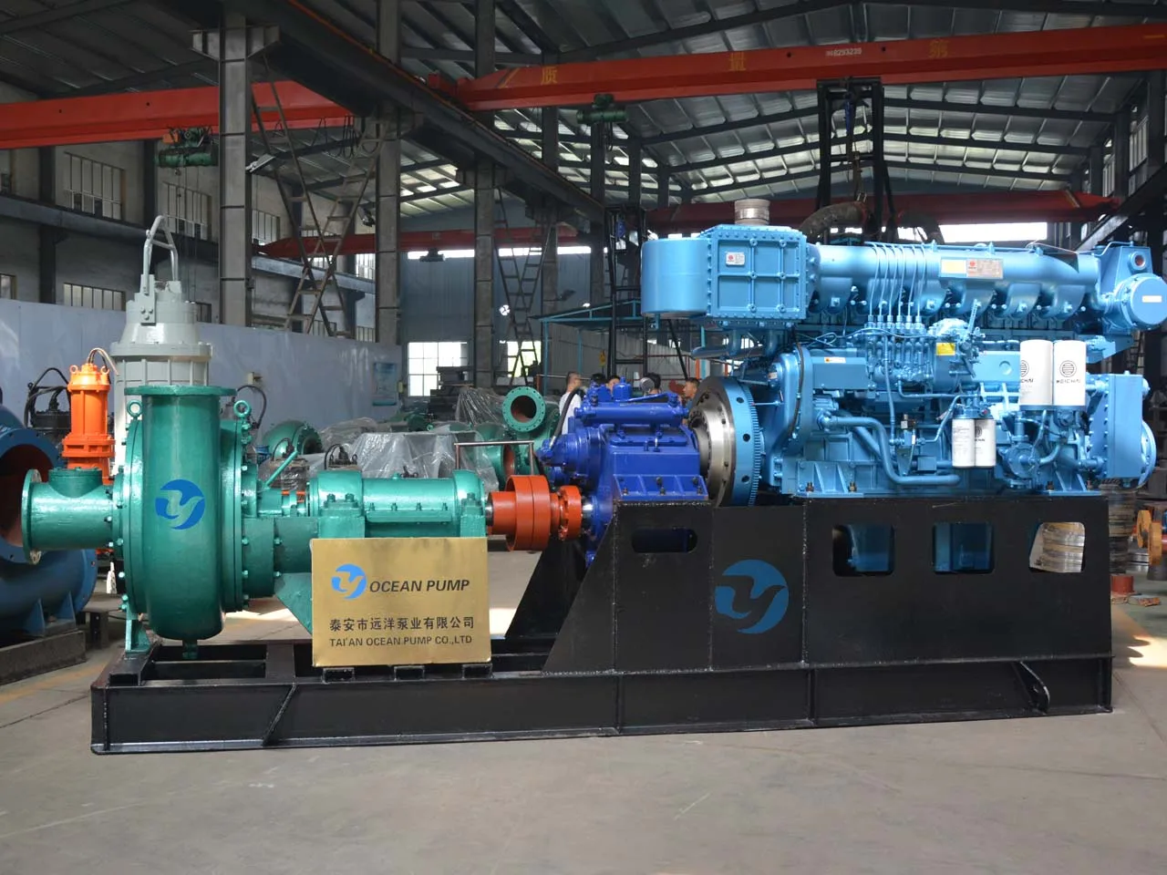 Long Discharge Distance Lake Sand Suction Mining Pump