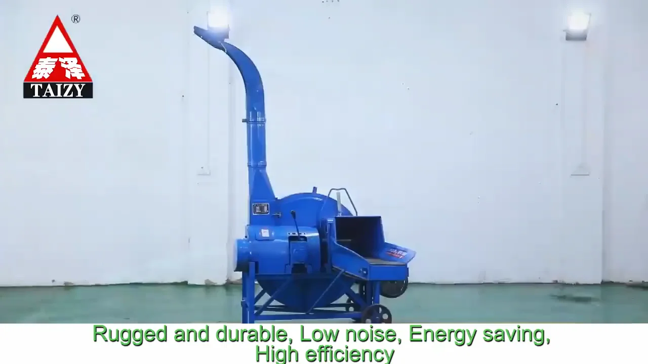 Popular High Efficient Grass Shredder Machine Farm Chaff Cutter For ...