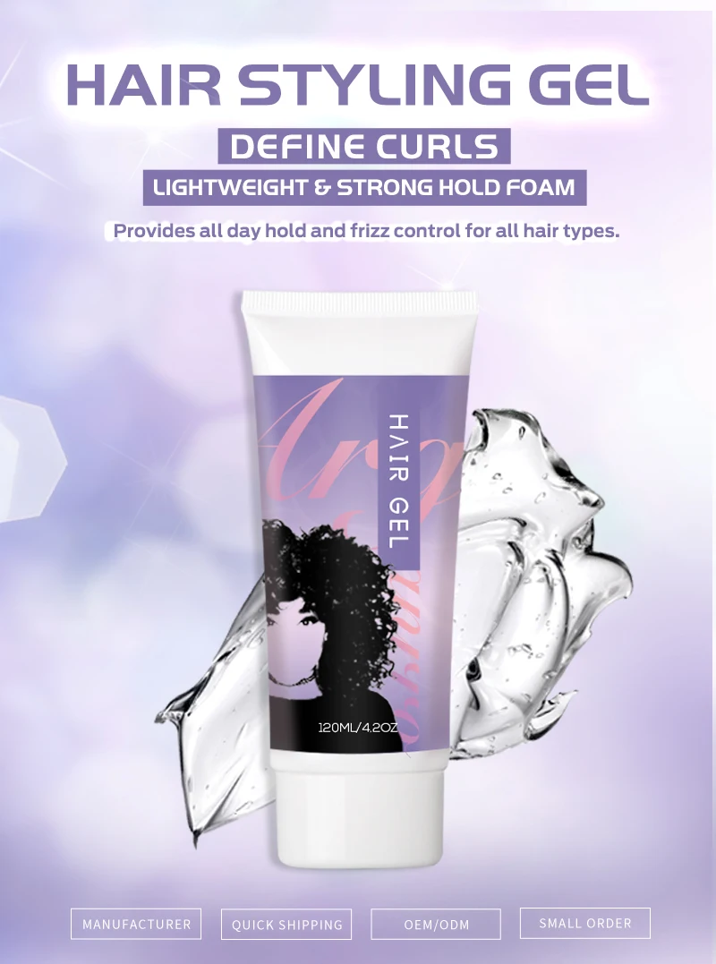 Customized Ingredient Gragrance Barber Hair Gel For Men And Ladies ...