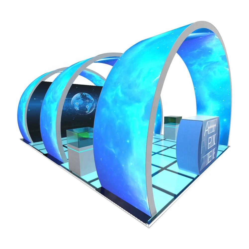 9x4m Advertising Ideas Booth Stand Exhibition Equip Modular Trade Show ...