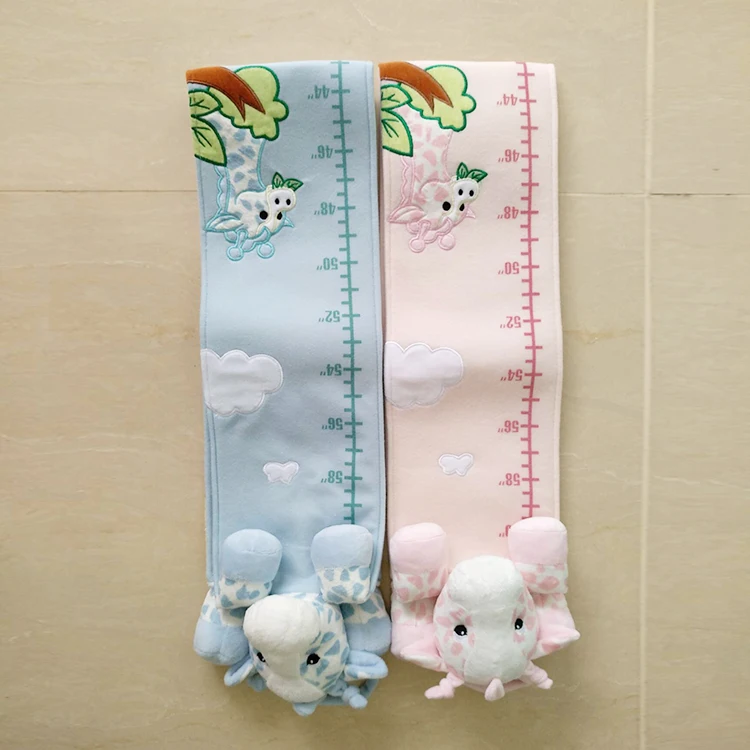 Baby Height Measure Ruler Stuffed Plush Toy Infant Growth Ruler Height ...