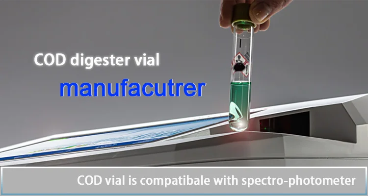 High Quality Cod Reagent Vial Factory Water Analysis 16mm Test Tube Cod ...