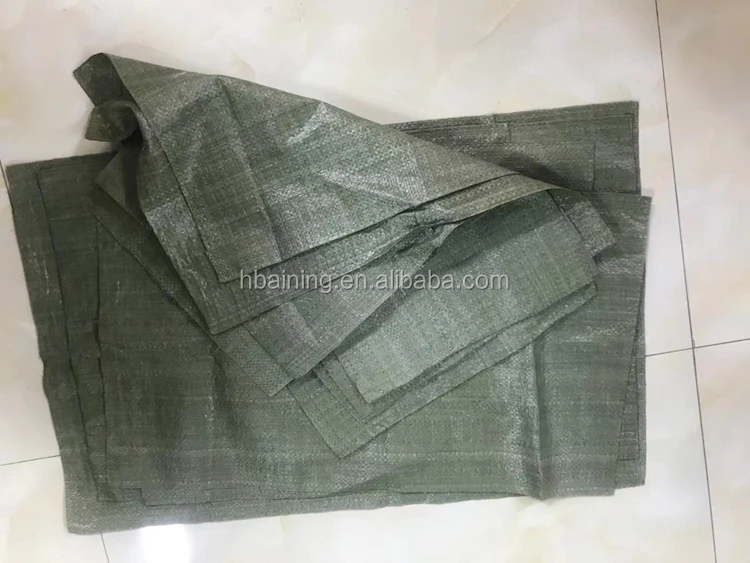Rijst Zak 25Kg 50Kg Plastic Zand Cement Verpakking Zakken Poly Pp ...