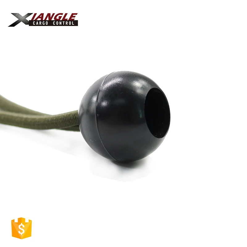 Heavy Duty Retractable Any Length Bungee Cords Loop with Balls Tarp Tie ...