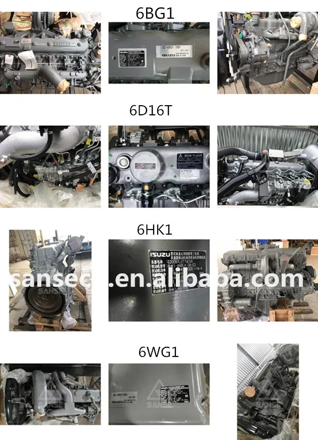 Sanse Complete Engine 6d34 Engine Assembly For Mitsubishi - Buy 6d34 ...