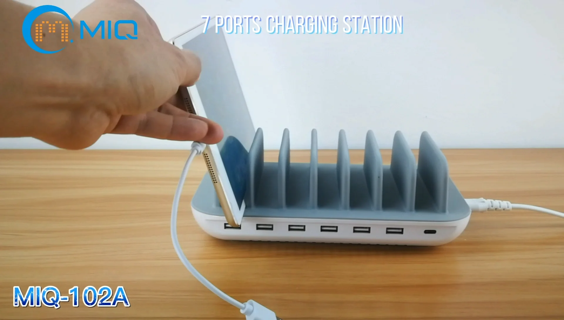 Public Mobile Phone Multiple Charger 60w 7 Port Usb Charging Station ...