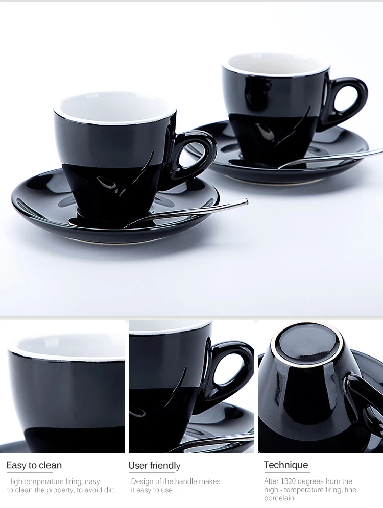 Fashion Wholesale Porcelain Mugs Coffee Cup And Saucer,200ml Ceramic ...
