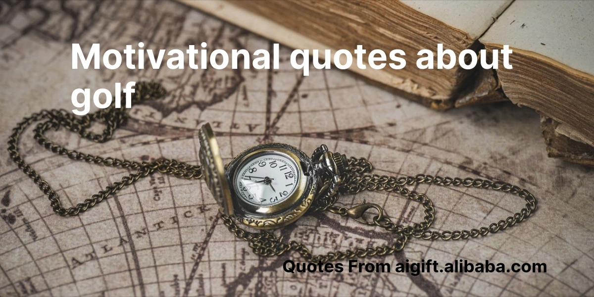 100+ Motivational Golf Quotes to Inspire Your Game & Mindset