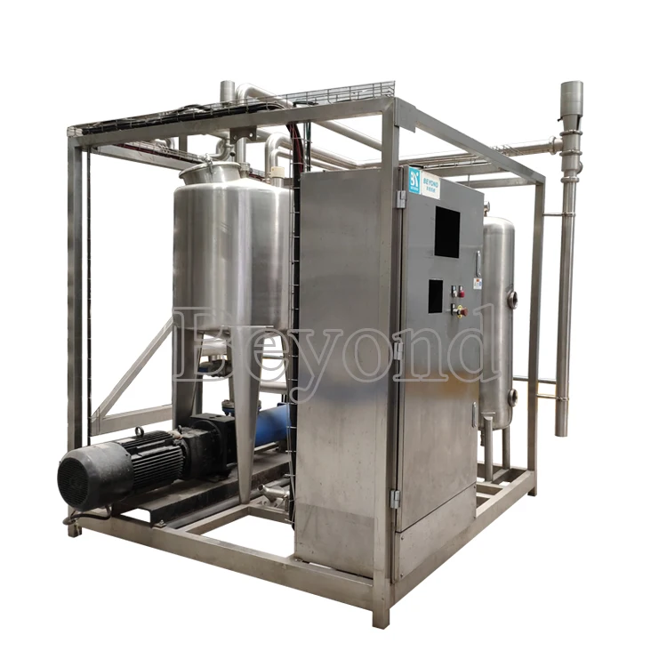 Higher Eggbeer Farm - Efficient UHT Process Flow Diagram