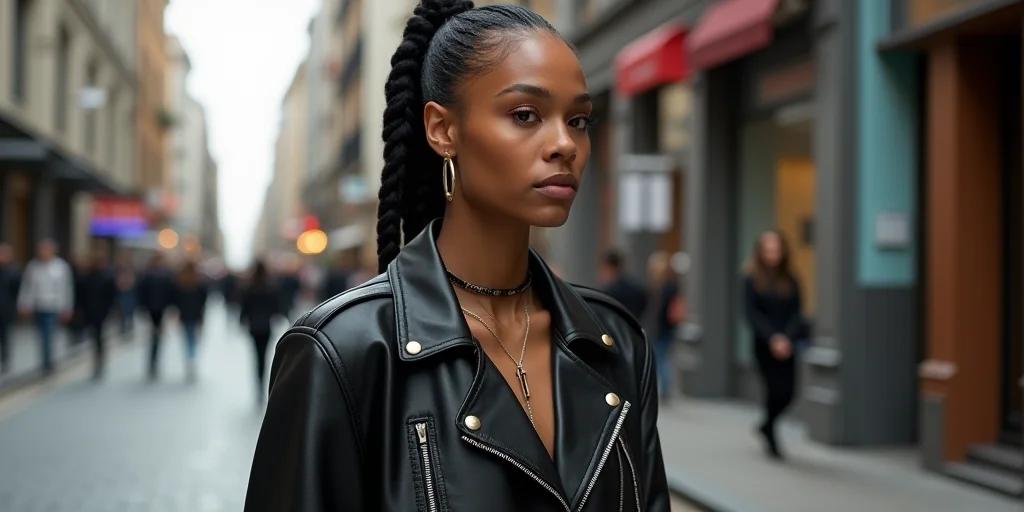 Sza Jacket Style 2025 – Trendy Leather Look on Alibaba.com