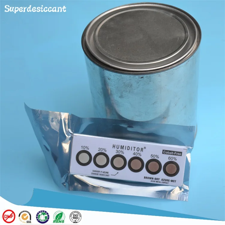 Medical Food Color Change Reversible Humidity Indicator Card ...