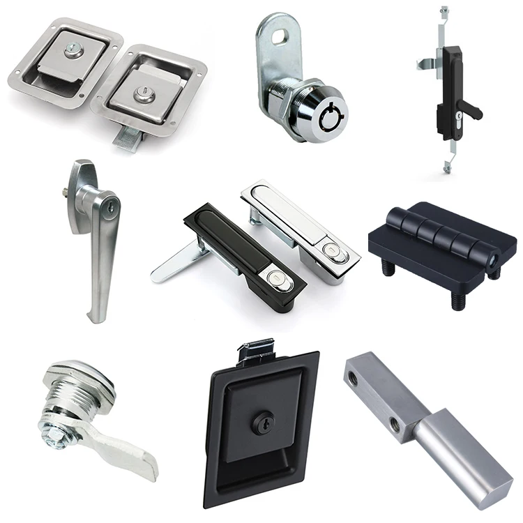 Stainless Steel T-handle Cam Latch With Mounting Holes Lock Dust Cover ...