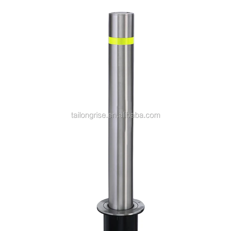 Manual Retractable Rising Bollard - Durable & Versatile