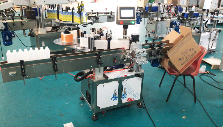 Custom Made Automatic Bucket Labeling Machine/5 Gallon Label Sticker ...