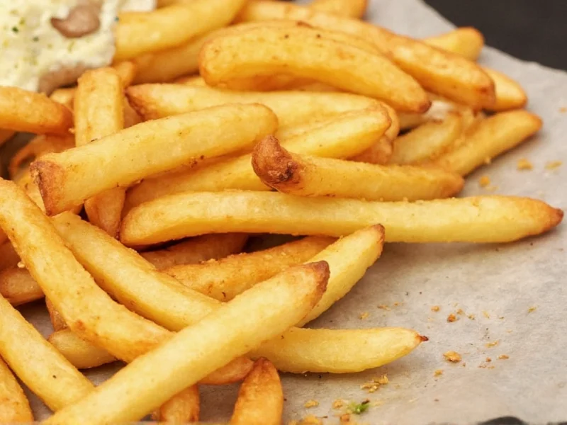 Crispy Homemade French Fries: Foolproof Double-Fry Method