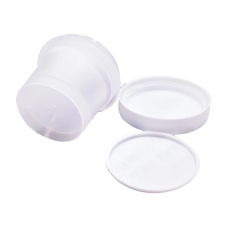 100ml/g Small Screw Cap Plastic Cream Jar - Food Grade PP