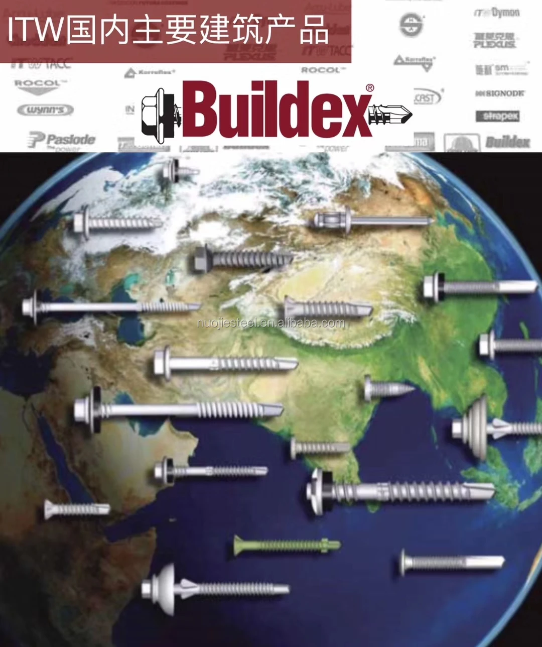 Buildex Self Drilling Self Tapping Screw - Roof-Lok Fixing