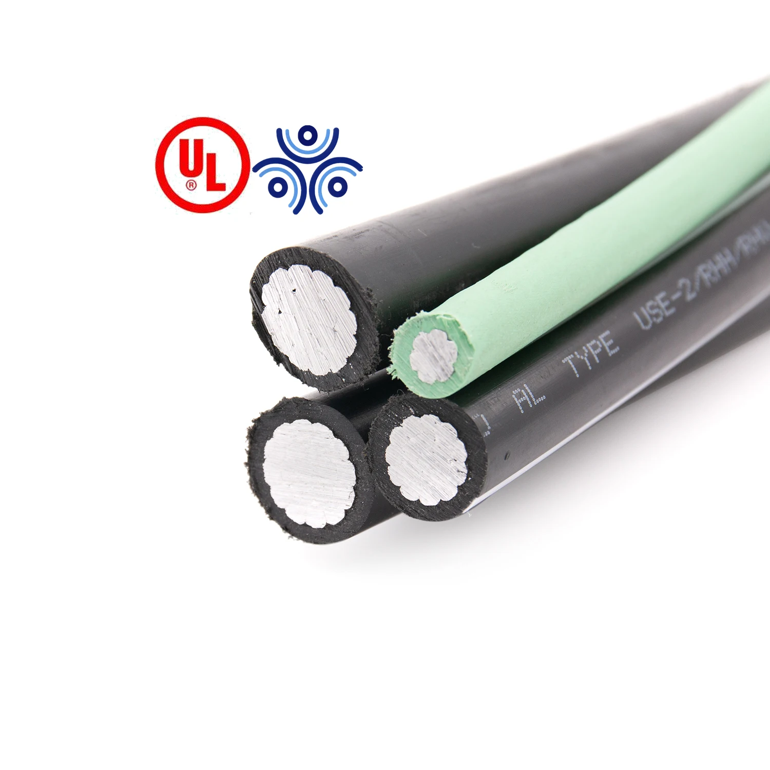 Ser Cable Xhhw-2 Core With Pvc Sheath 600v With Bare Aluminum Earth ...