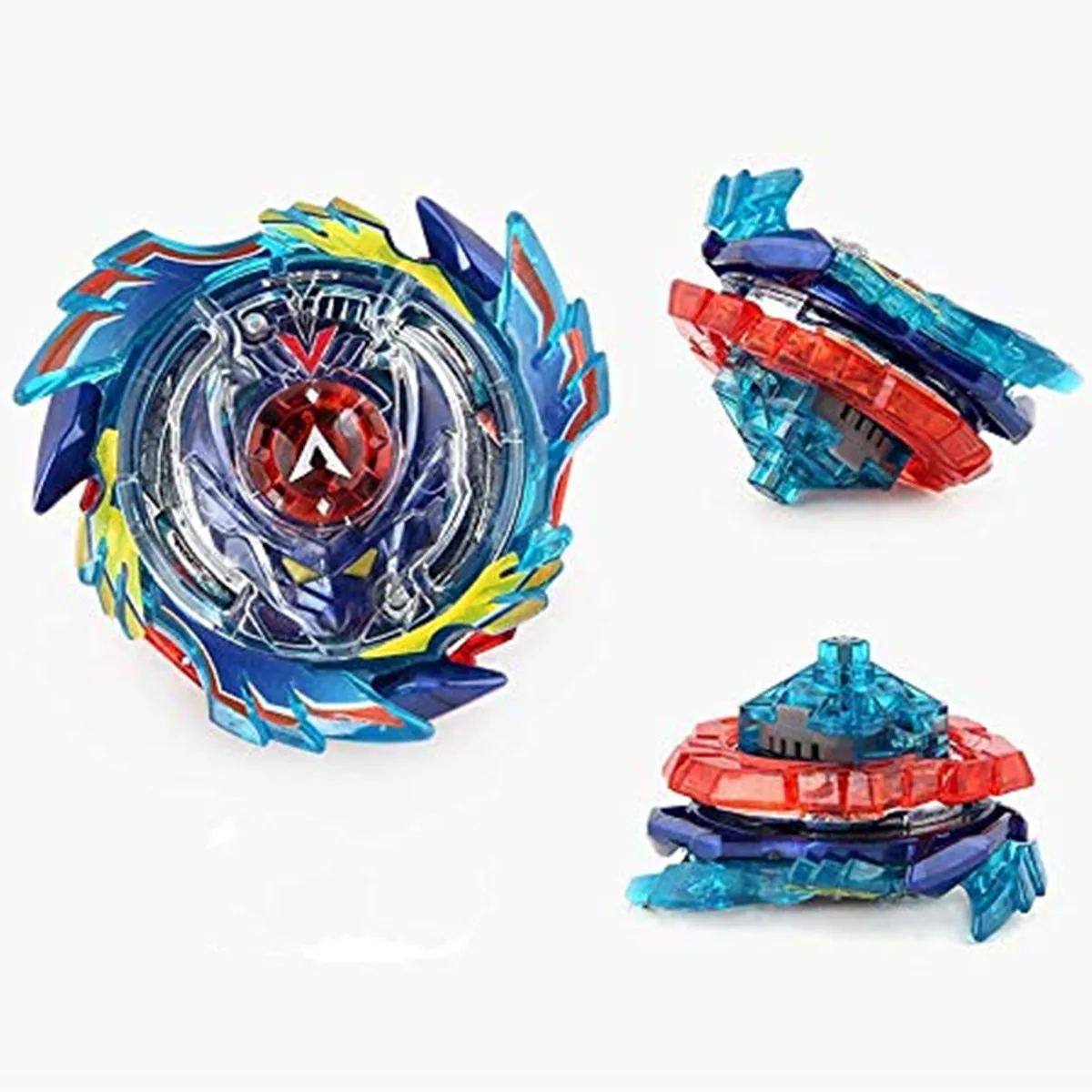 Spinning Top Toy Sets Diy Gyro With Battle Plate And Metal Booster ...