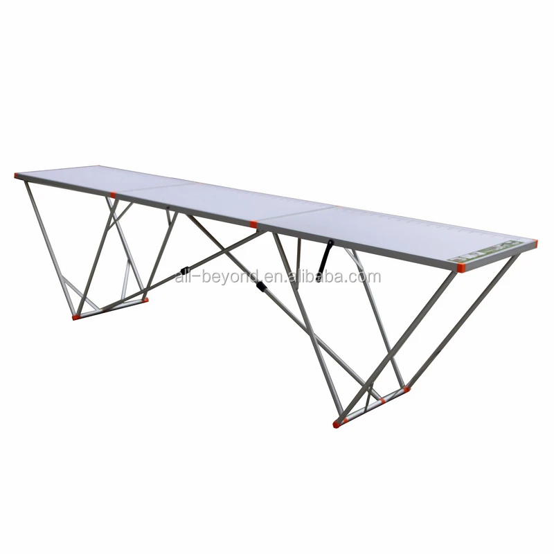 3m Long Folding Table for Outdoor BBQ Parties - Lightweight Aluminum ...