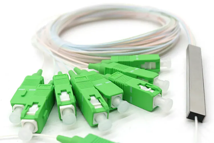 Factory Fiber Optic Cable PLC Splitter Steel Tube Cable 16 Way Optical ...