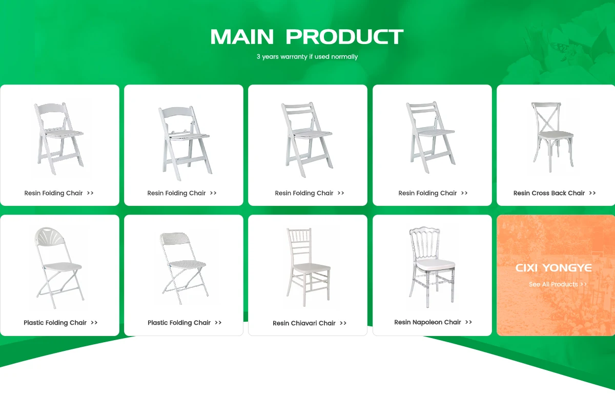 Cixi Yongye Furniture Co., Ltd. - Chairs, Tables